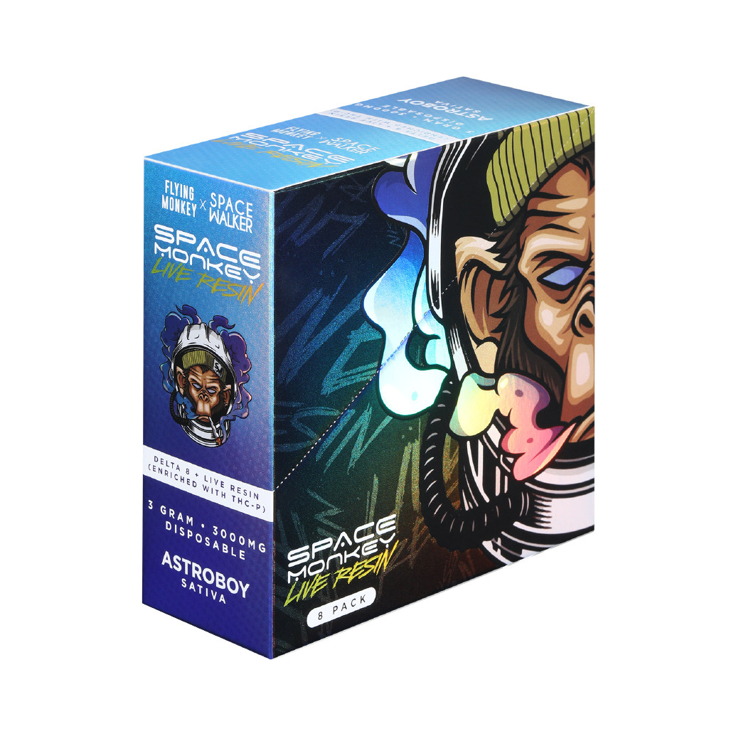 Flying Monkey x Space Walker Astroboy Space Monkey 3g Disposable – CBDDEALS