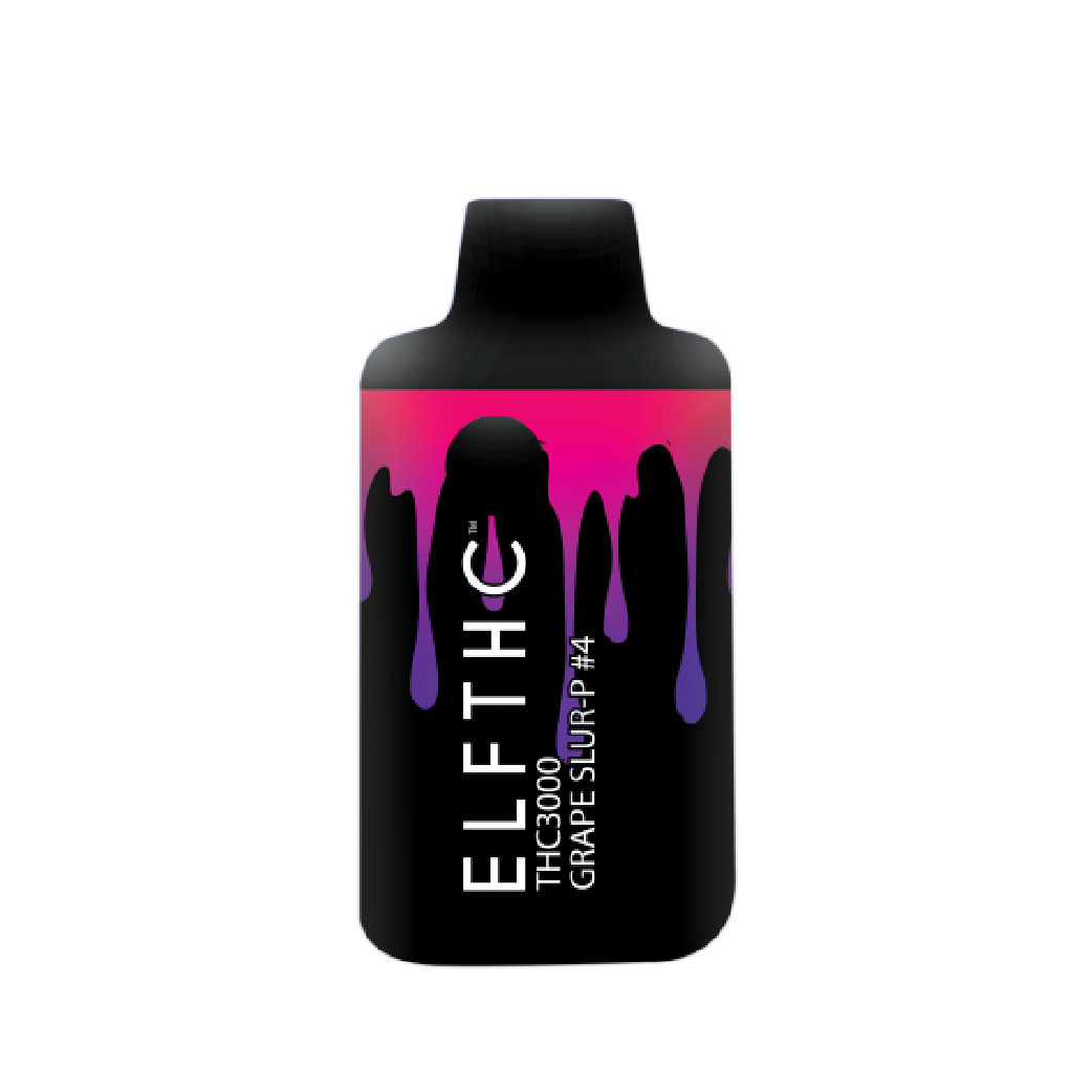 ELF THC Grape Slur-P #4 D8 + THC-P + THC-X 3g Disposable | $19.95 ...