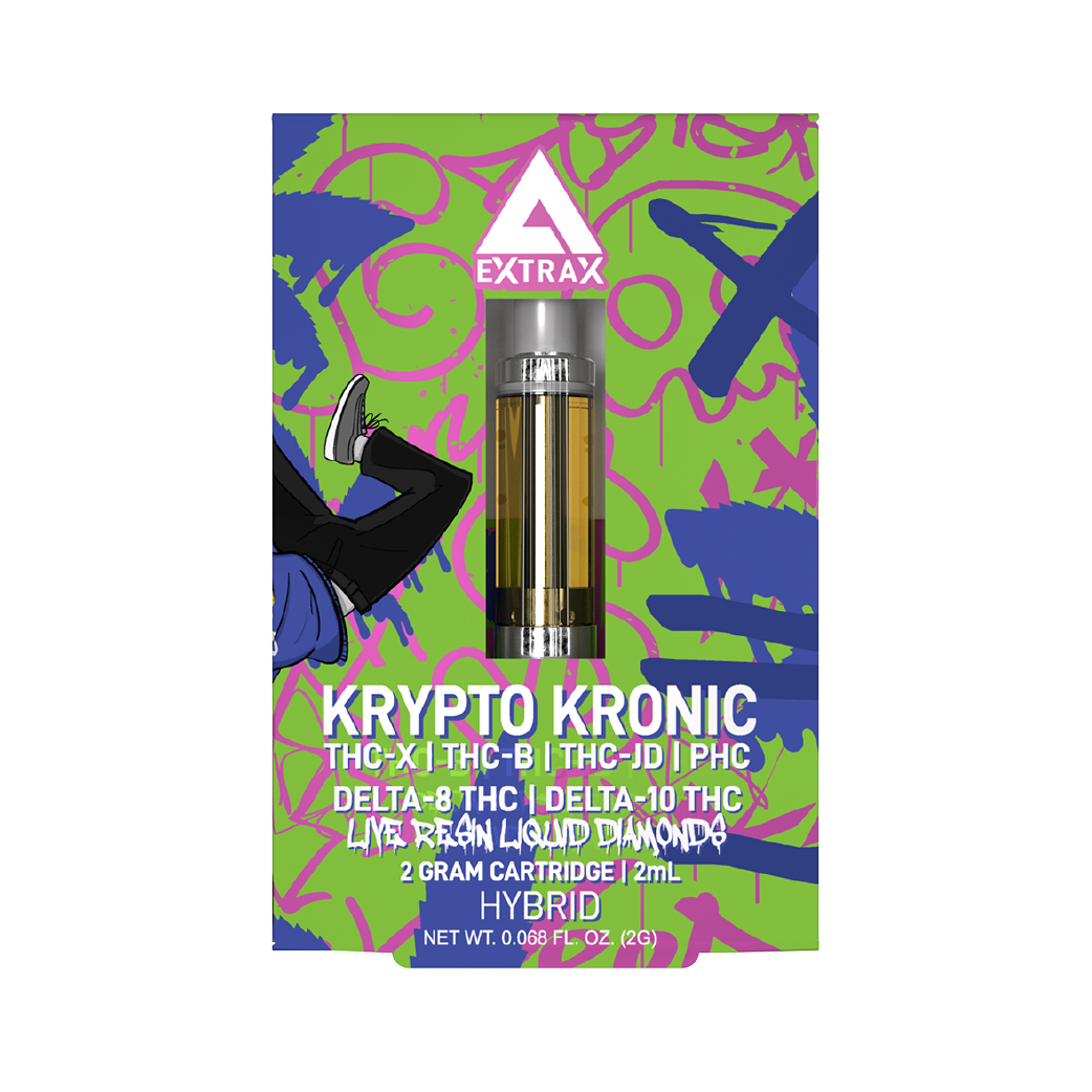 Delta Extrax Krypto Kronic Live Resin Liquid Diamonds 2g Cartridge ...