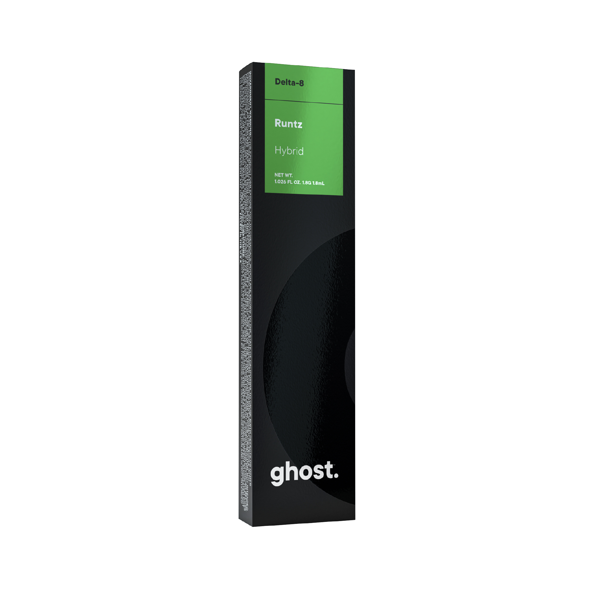 Ghost Runtz Delta 8 Blend 1.8g Disposable – CBDDEALS